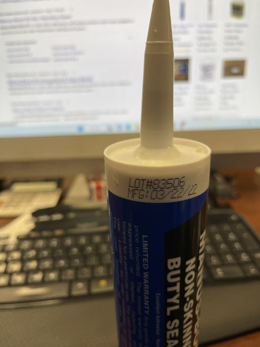 (CASE of 24) Manus Products Manus-Bond Non-Skinning Butyl Sealant 5...