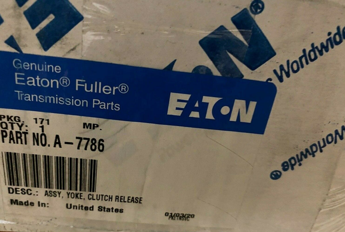 NEW Eaton Fuller A7786 Clutch Release Fork OEM, For Fuller Hydrauli...