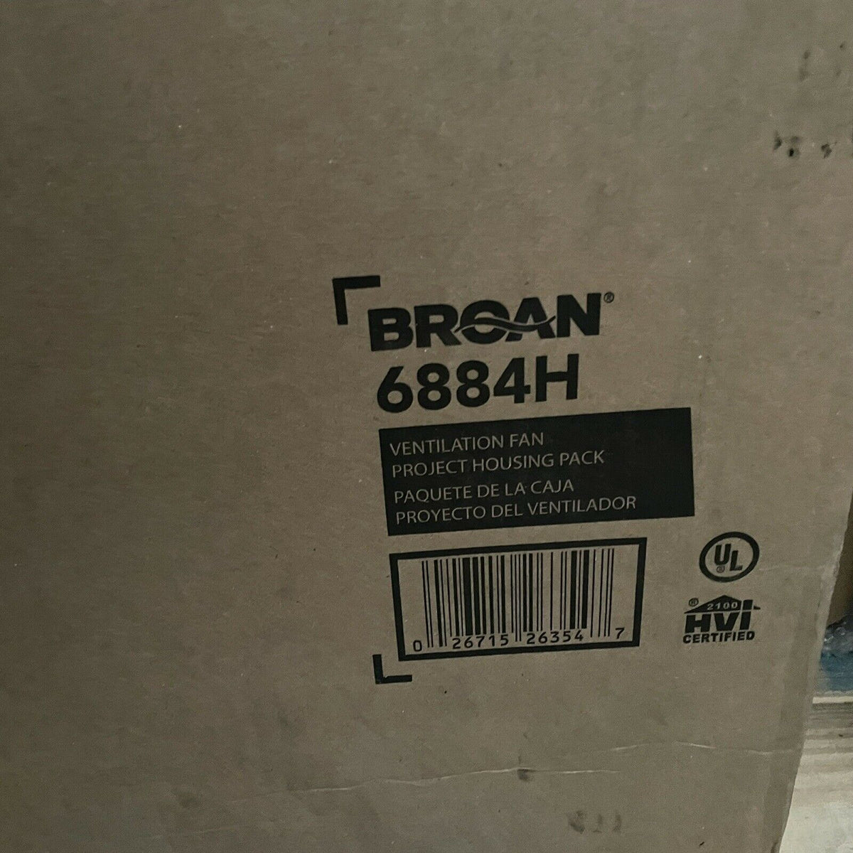 New Broan-Nutone Economy 50 CFM 4 Inch Duct Housing Pack of 18 (688...