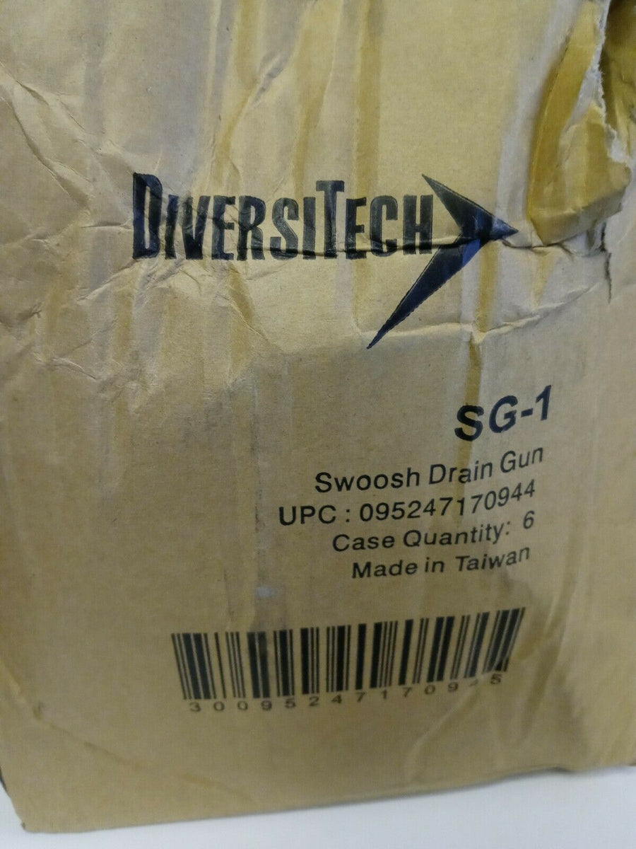BRAND NEW DiversiTech SG-1 20G SWOOSH Drain Gun Big Shot | Mega Mar...