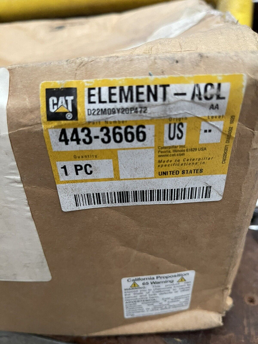 GENUINE CAT 443-3666: ELEMENT-ACL **FREE SHIPPING** | Mega Mart War...
