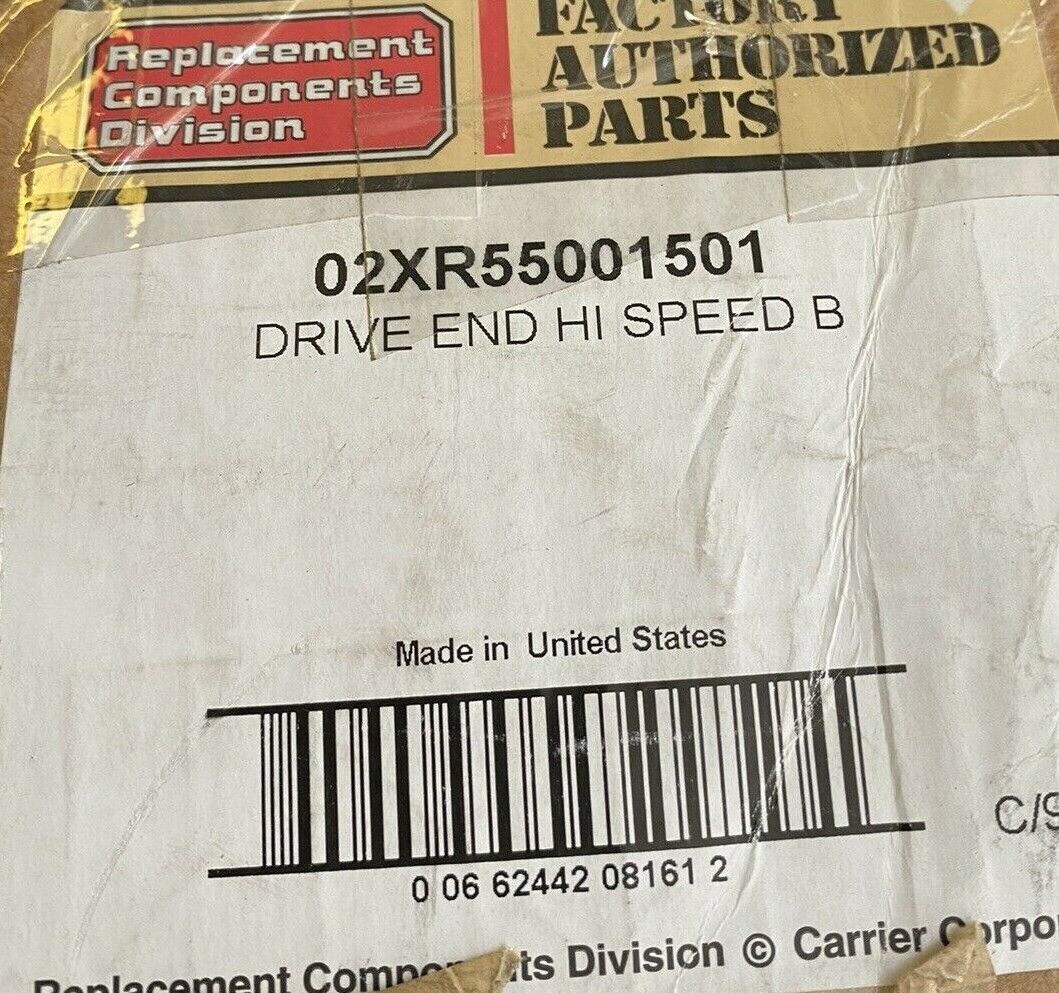 OEM Carrier 19XR Kreiselpumpen Kühler 02XR55001501 High Speed Lager...