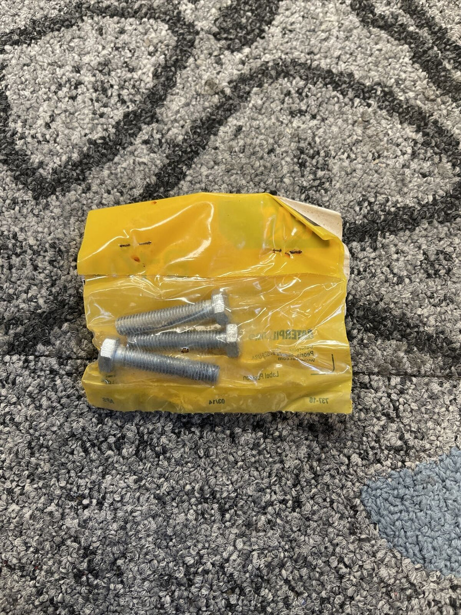 NEW GENUINE CAT BOLT Caterpillar 8T-4197 (3 PC PACK) **FREE SHIPPIN...
