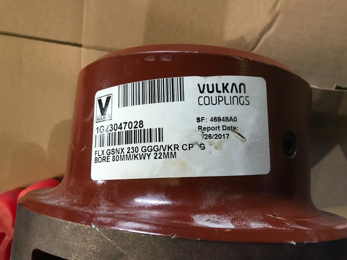 Vulkan flexomax coupling FLEX GSN-230 1G23047028 BORE 80MM KEYWAY 2...