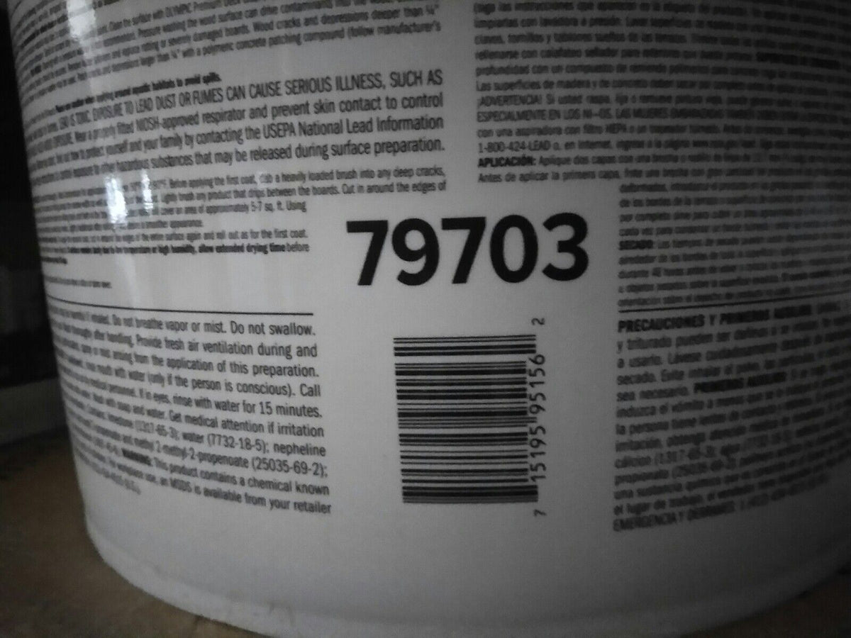 NEW Olympic Base 2 Restoration Textured Solid Exterior Stain | Mega...