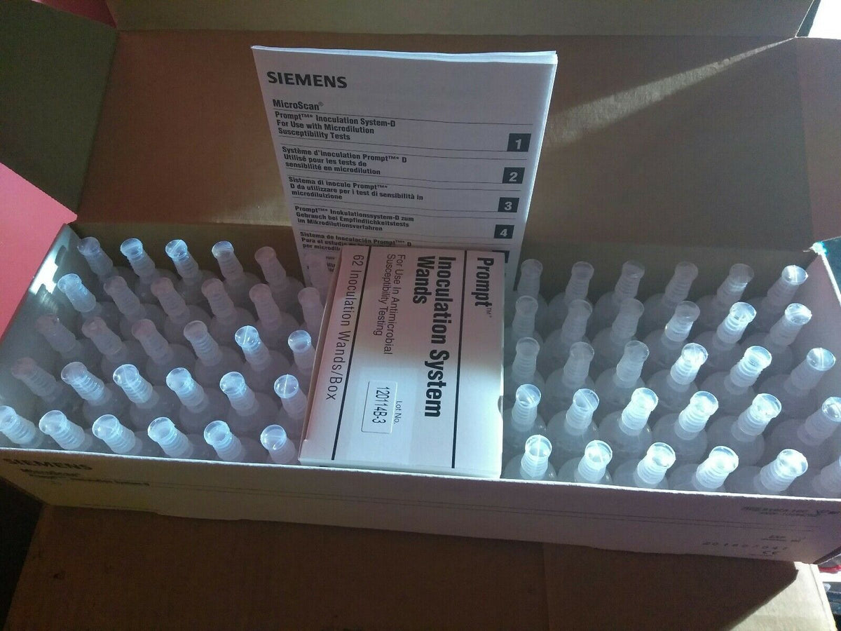 60 Siemens Healthcare Diagnostics Inoculation System Dry Prompt B10...
