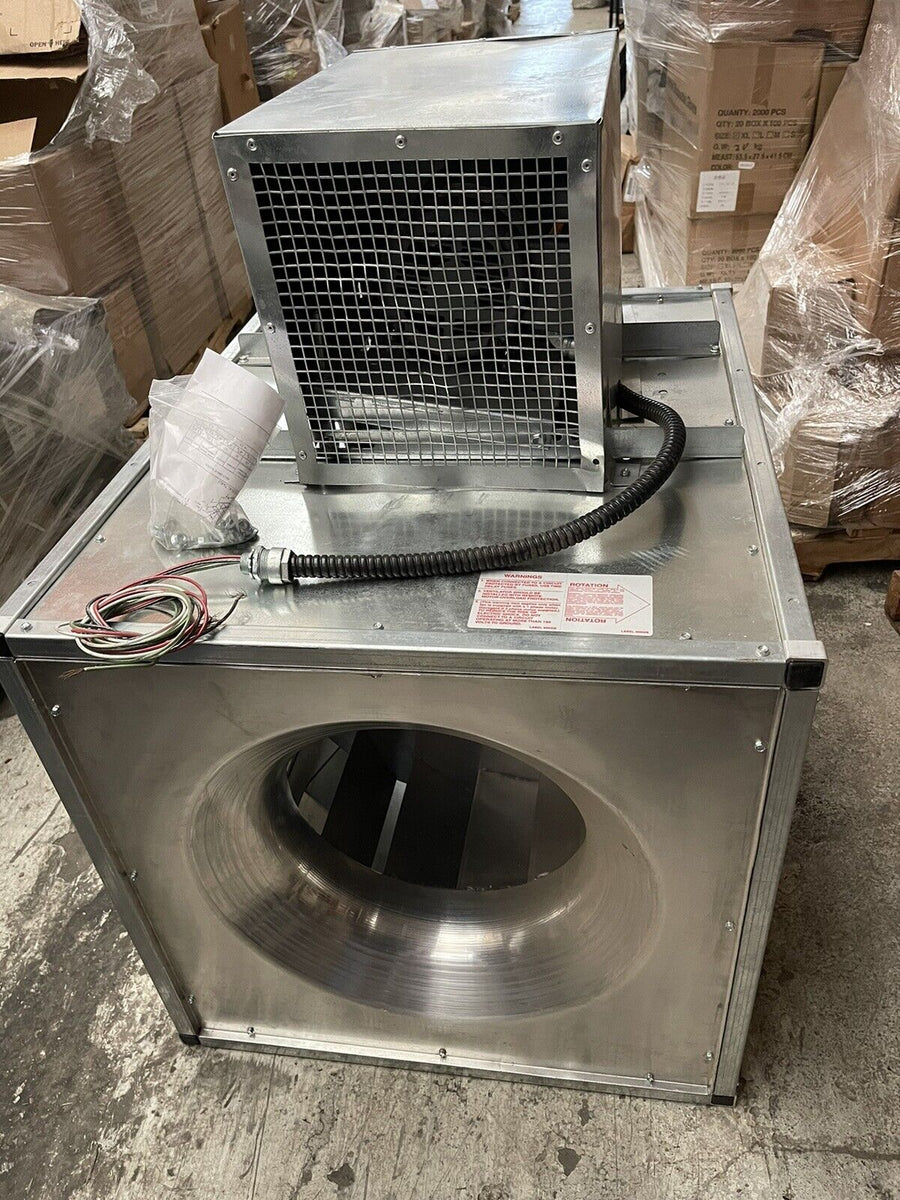 PENNBARRY Centrifugal Inline Fan, Belt Drive Power Ventilator SX205...