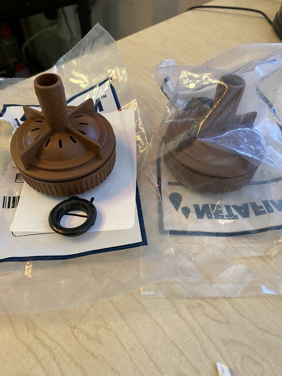 NEW NETAFIM TLFV-1 32000-007920 LINE FLUSHING VALVE BRN W/TECHLINE ...