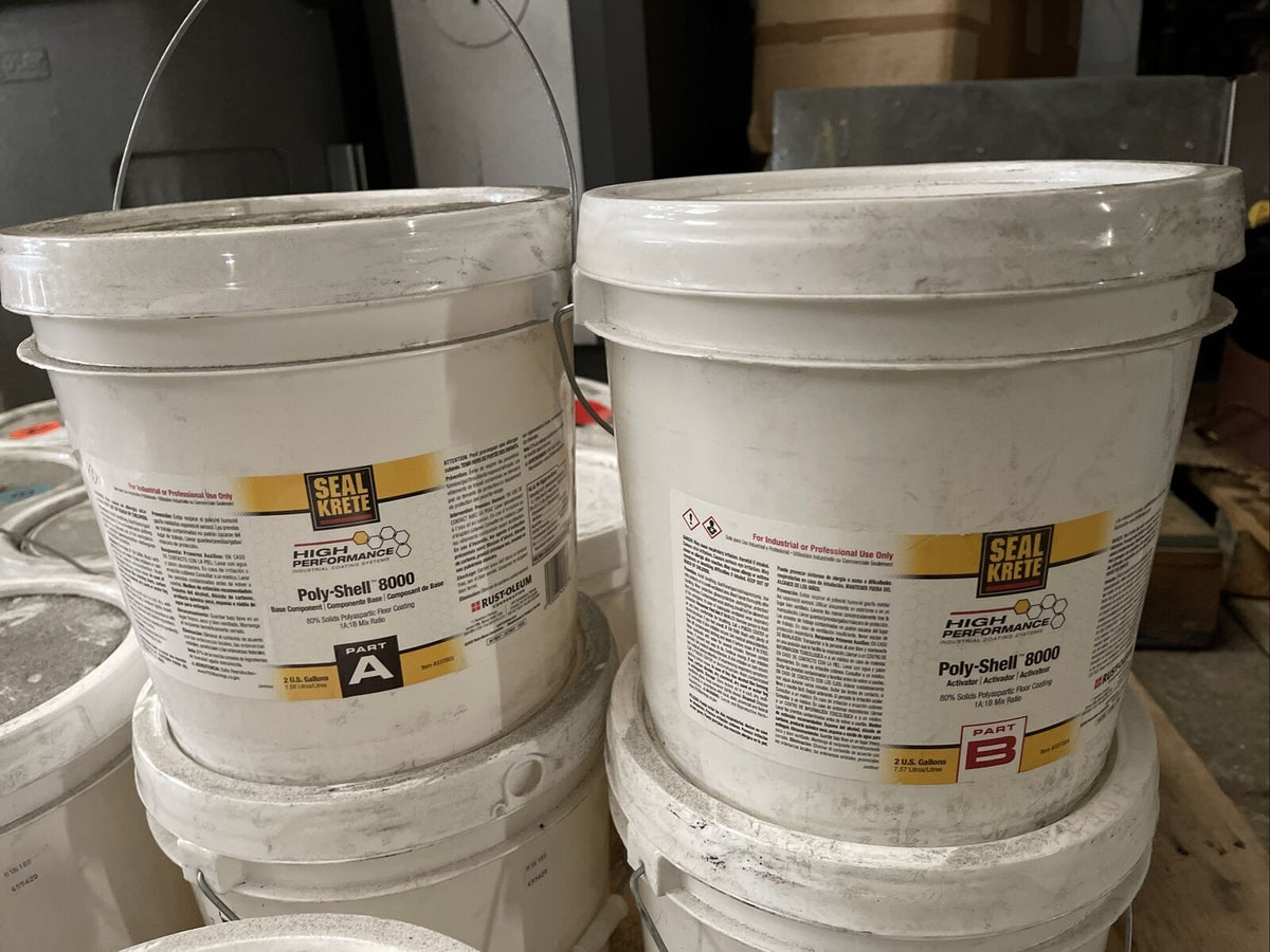 SEAL KRETE HIGH PERFORMANCE INDUSTRIAL COATING SYS PART A & B P...