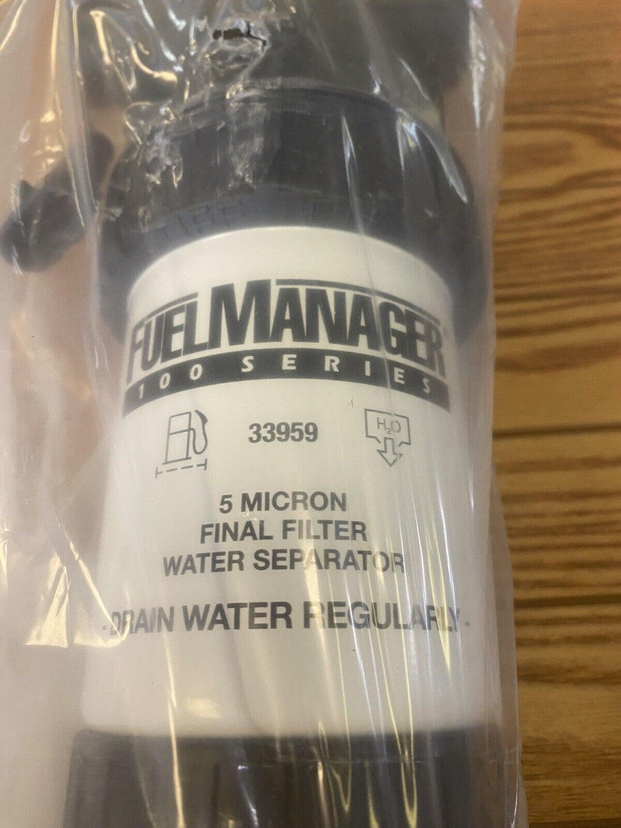 BRAND NEW PARKER 5 MICRON 33959 WATER SEPARATOR 100 SERIES | Mega M...