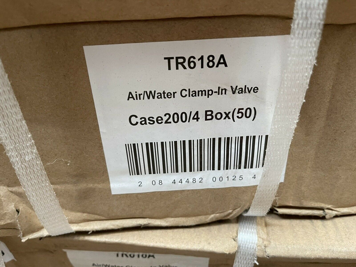 TR618A 1-7/8" Tractor Air Liquid Tubeless Tire Brass Valve Ste...