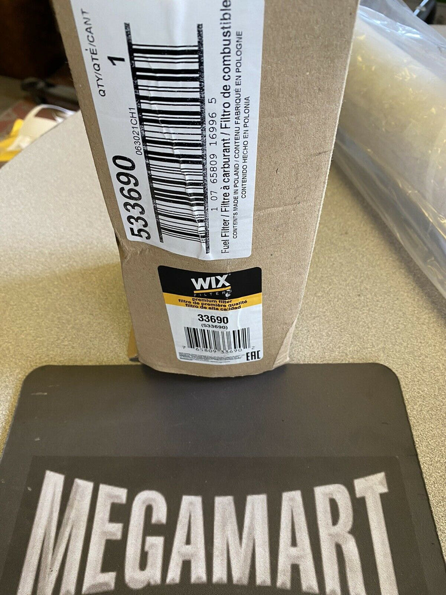BRAND NEW PREMIUM FUEL FILTER WIX 33690 533690 | Mega Mart Warehouse