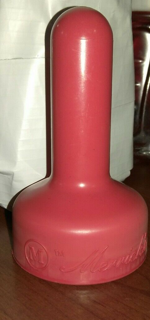 6 Pack!! Merricks Replacement Calf Nipple For Snap On 2 Quart Bottl...