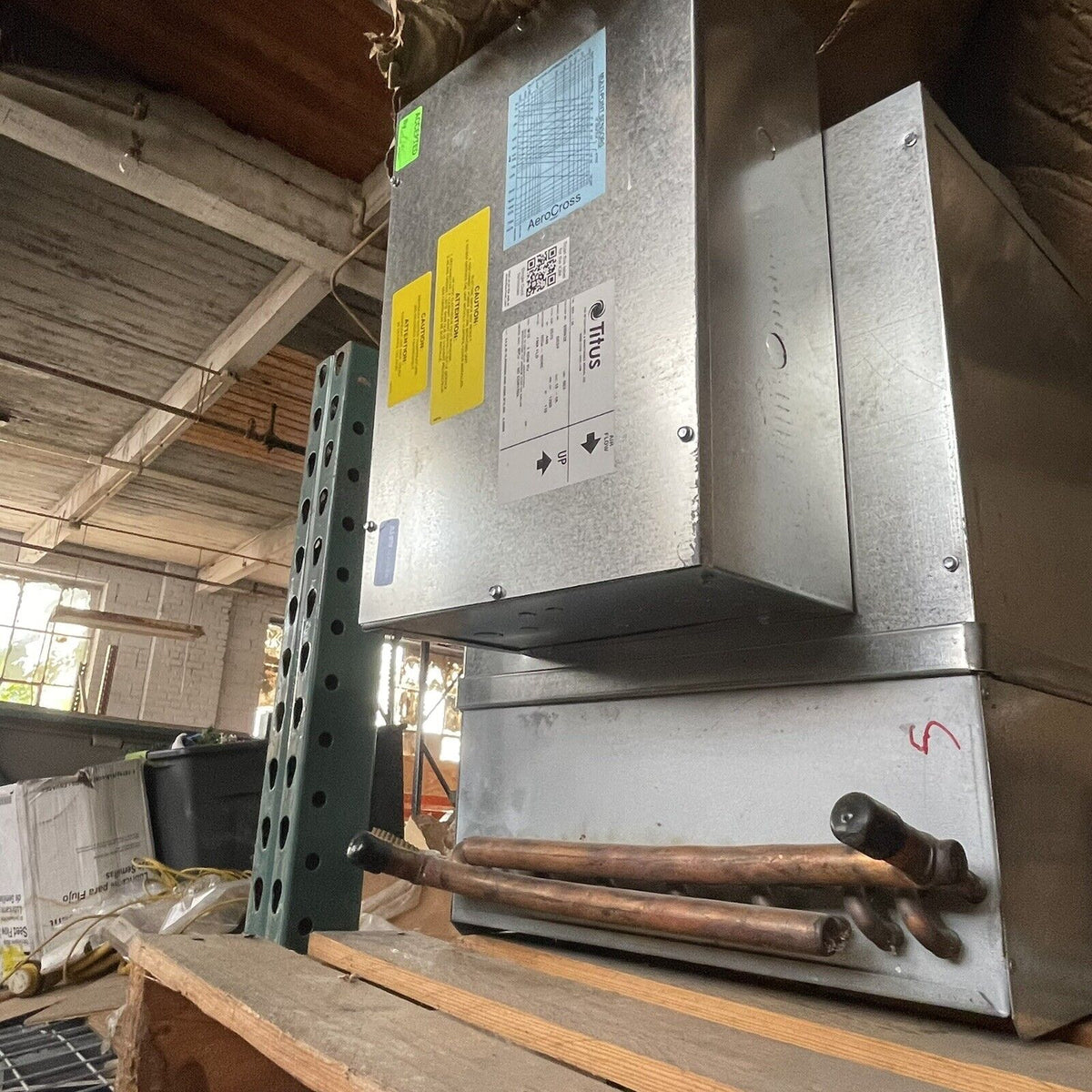 New Titus DESV-16 Variable Air Volume Digital Single Duct Terminal ...