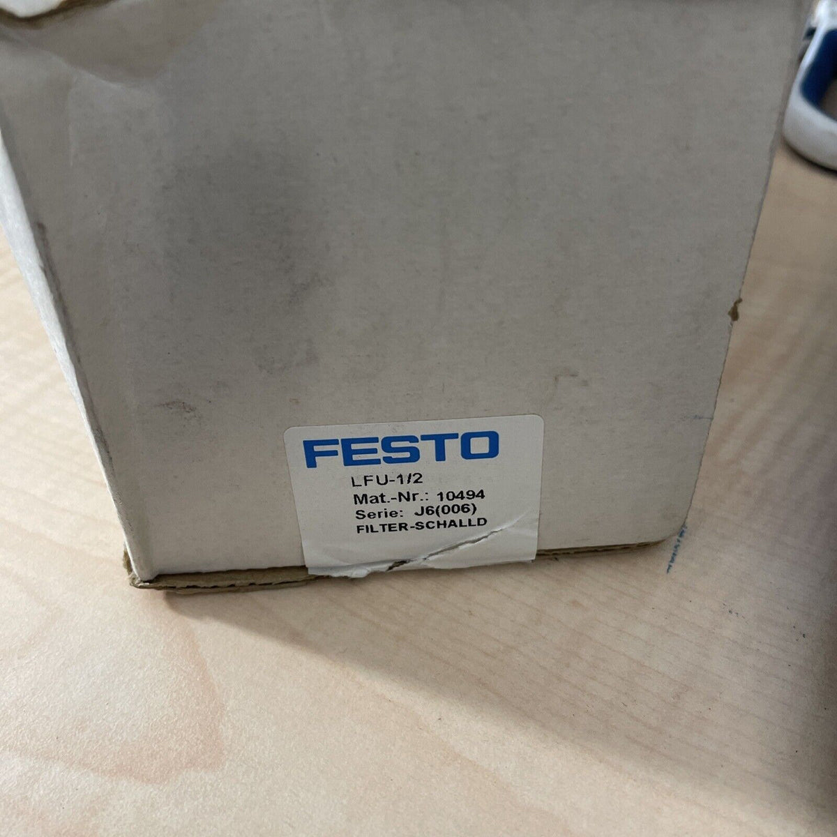 New FESTO MPN: 10494 Model: LFU-1/2 | Mega Mart Warehouse