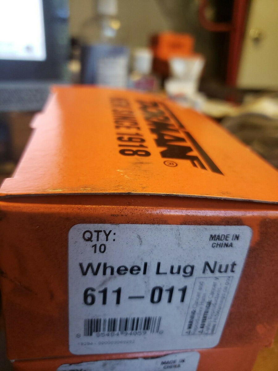 GENUINE DORMAN Wheel Lug Nut 611-011 (10 PC BOX) | Mega Mart Warehouse