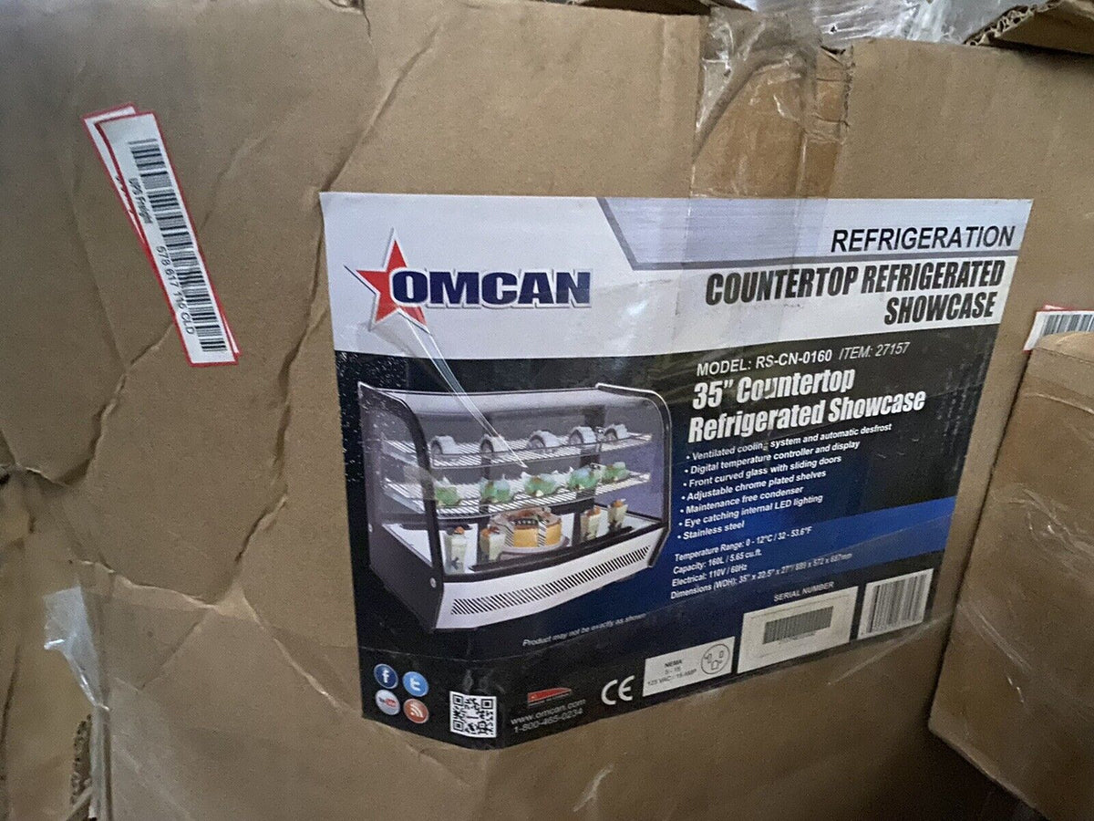 BRAND NEW OMCAN 27157 RS-CN-0160 Commercial Countertop Refrigerated...