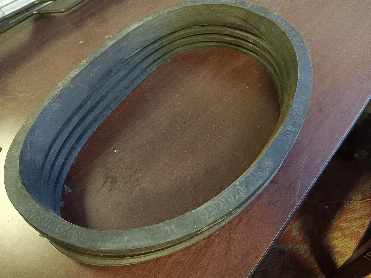 NEW QUIK TITE 12" WARCO GASKET ASTM C-564 | Mega Mart Warehouse