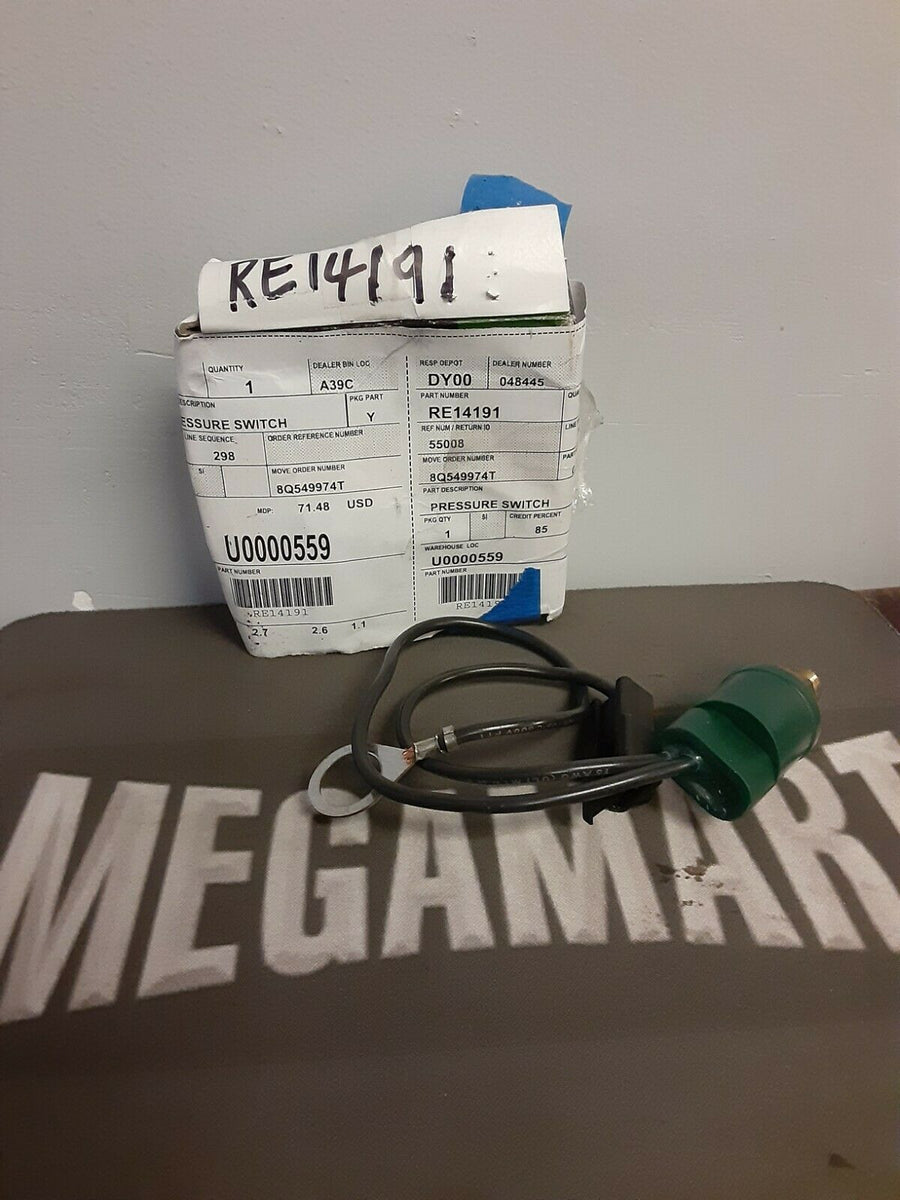 John Deere Original Equipment Pressure Switch #RE14191 | Mega Mart ...