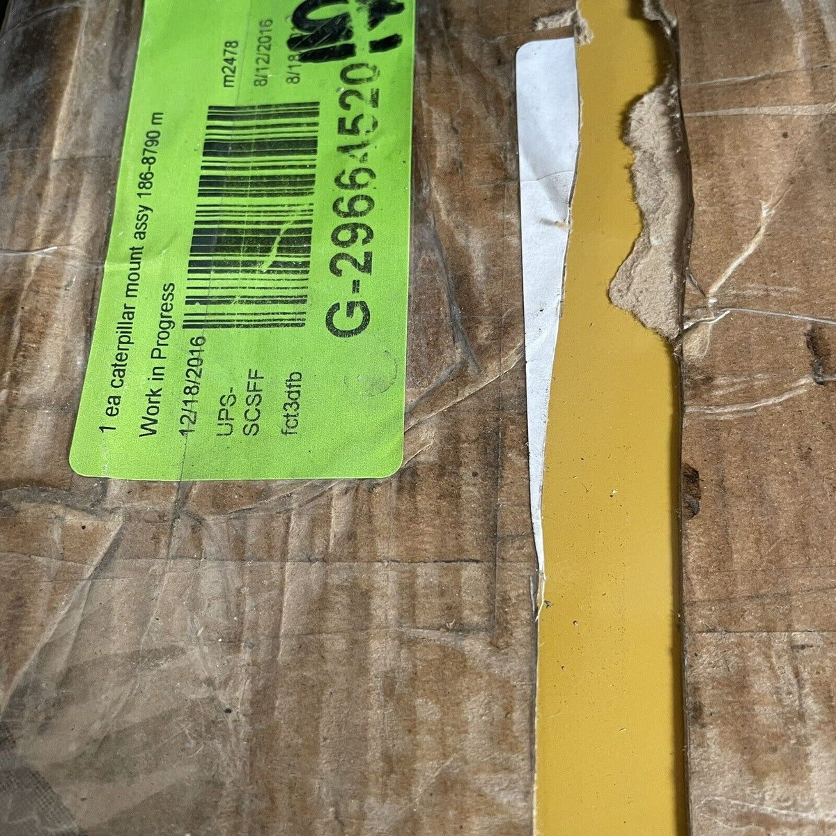 NEW GENUINE OEM CATERPILLAR 186-8790: MOUNT ASSEMBLY | Mega Mart Wa...